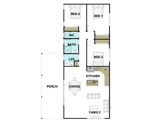 Oasis 120 Design Detail and Floor Plan | Integrity New Homes Kingaroy ...