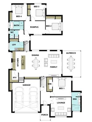 Paterson 270 Design Detail and Floor Plan | Integrity New Homes ...