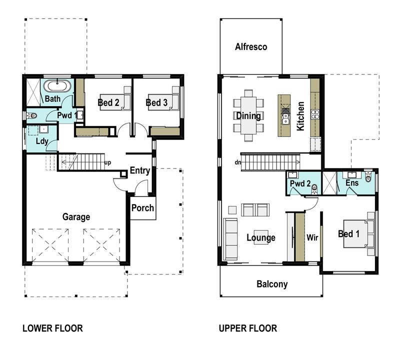 Lakeview 240 Design Detail and Floor Plan | Integrity New Homes ...