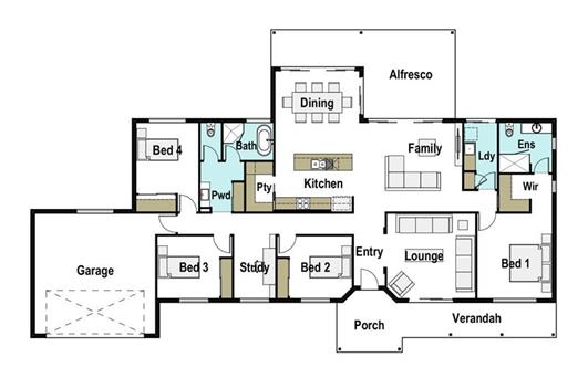 Grand 270 Design Detail and Floor Plan | Integrity New Homes ...
